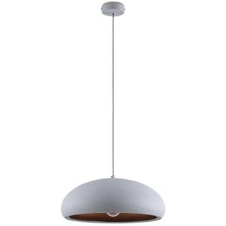 Lindby Plafonnier &agrave; intensit&eacute; variable Gerwina en m&eacute;tal pour salon & salle &agrave; manger