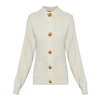 Balmain Eco-Cashmere Cardigan - - Knitwear - Damen - Beige - XS