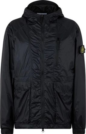 Stone Island Homme, Vestes, Noir, Taille: M Light Ripstop Cordura Jacket