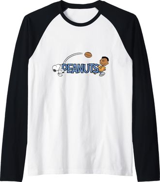 Peanuts Snoopy Franklin Fußballspaß Raglan