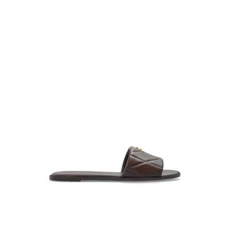 Coach Femme, Chaussures, Brun, Taille: 35 1/2 EU Holly slides