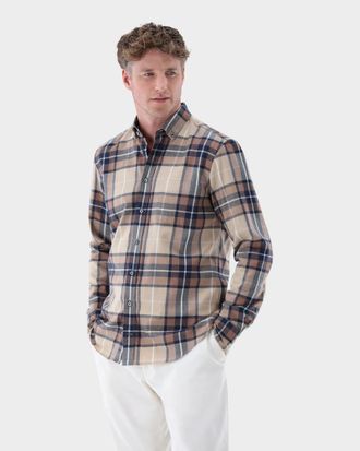 van Laack Kariertes Flanellhemd Tailor Fit