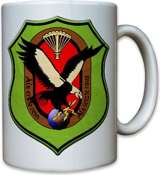 Copytec KSK Fernsp&auml;her Kommando Spezialkr&auml;fte Bundeswehr Wappen Abzeichen Tasse 12547