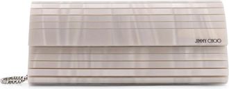 Jimmy Choo London Femme, Accessoires, Blanc, Taille: ONE Size Sweetie Clutch Bag