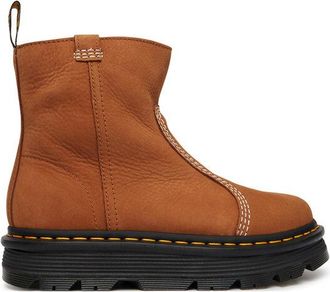 Dr. Martens Stiefeletten ZEBZAG RIGGER BOOT WARM LINED DM42023200 Braun