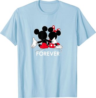 Disney Mickey and Minnie Mouse Silhouettes Forever T-Shirt