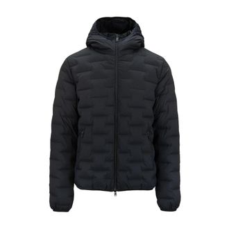 Herno Herren Daunenjacke mit Rei&szlig;verschluss - - Jackets - Herren - Schwarzk - L