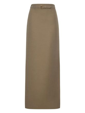 Adam Lippes jupe Leto - Vert