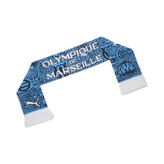 Puma Olympique de Marseille Essentials Schal, Accessoires, Blau, OSFA