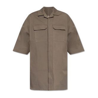 Rick Owens Tommy Hemd - - Shirts - Herren - Braun - 2XL