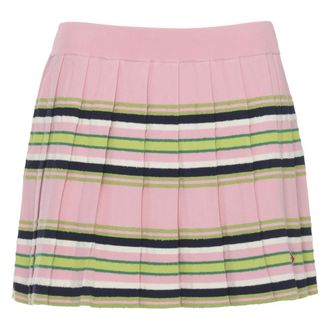 Casablanca Femme, Jupes, Rose, Taille: 38 FR Viscose Pleated Mini Skirt