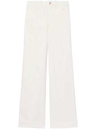 Proenza Schouler Cropped-Culottes - Weiß