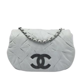Chanel Pre-owned Vintage Crossbody Bag - - Pre-owned - Damen - Grau - ONE SIZE