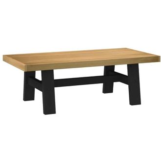 vidaXL Vidaxl - Couchtisch noain A-f&ouml;rmige Beine 120x60x40 cm Massivholz Kiefer