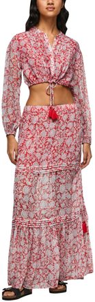 Pepe Jeans London Damen Brunella Rock, Multi, S EU