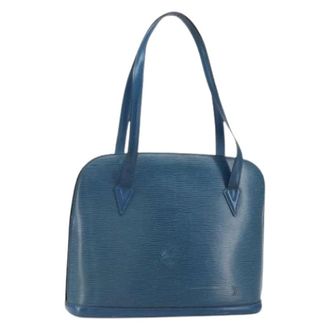 Louis Vuitton Sac &agrave; main en cuir Pre-owned - Femme - Pre-owned - Bleu - Taille: ONE Size