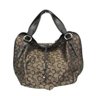 Celine Sac Seau en Toile Pre-owned - Femme - Pre-owned - Beige - Taille: ONE Size