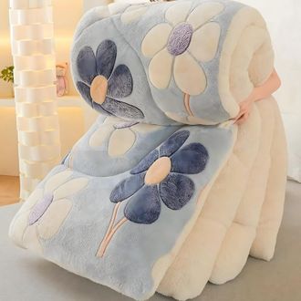 Generic Japanische Futon-Matratze in Originalgr&ouml;&szlig;e, faltbares, tragbares Bodenliegebett, superweiches und Flauschiges Tatami.Perfekt f&uuml;r Campingzimmer, Schlaf