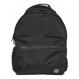 Stone Island Homme, Sacs, Noir, Taille: ONE Size Nylon Backpack