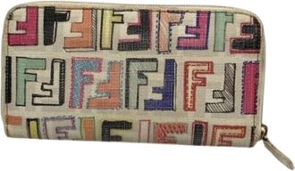 Fendi Portefeuille Long Pre-owned (Bi-pli) - Femme - Pre-owned - Multicolore - Taille: ONE Size