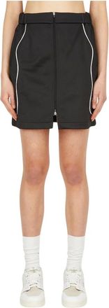 P.A.M. P.a.m., Femme, Jupes, Noir, Taille: 42 FR Mirage Track Skirt