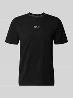 Replay T-Shirt mit Rundhalsausschnitt und Logo