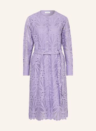 Darling Harbour Darling Harbour Kleid Aus Lochspitze lila
