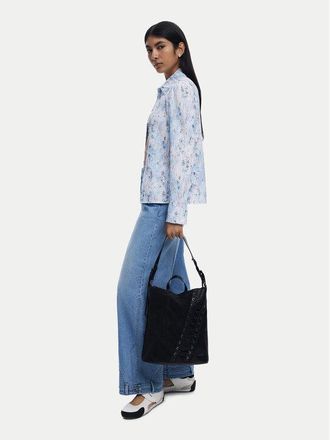 Desigual Handtasche Patch Tango P 25WAKP12 Schwarz