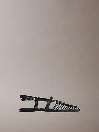 Calvin Klein Liliana - Ballerines &agrave; lani&egrave;res en cuir