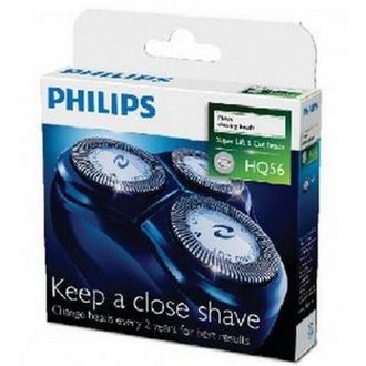 Philips Ersatzteil - Originaler 3er Pack Rasierk&ouml;pfe - - PHILIPS