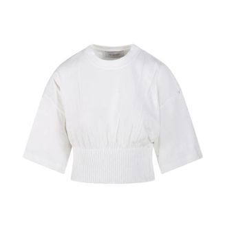 Sportmax Femme, Tops, Blanc, Taille: 42 FR Top