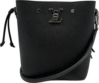 Louis Vuitton Hobo Bags - Louis Vuitton Nano Lockme Bucket calfskin black / - Gr. unisize - in Schwarz - für Damen