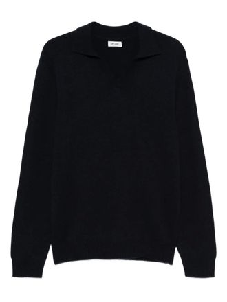 Soft Goat polo en cachemire - Bleu