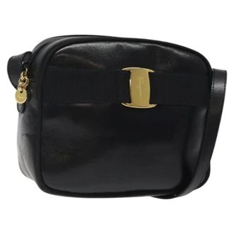 Ferragamo Sac bandouli&egrave;re Pre-owned - Femme - Pre-owned - Noir - Taille: ONE Size