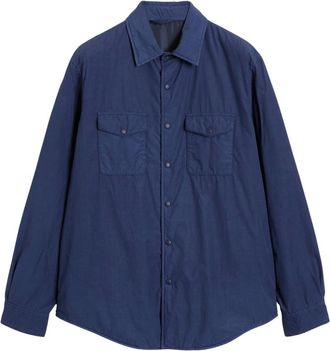 Aspesi Homme, Chemises, Bleu, Taille: S Casual Shirt