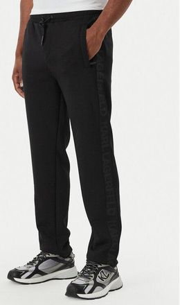 Karl Lagerfeld Jogginghose 705016 562901 Schwarz Regular Fit