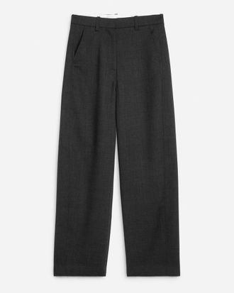 Arket Elegante Lockere Hose -Grau