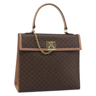 Celine Sac &agrave; main vintage Pre-owned - Femme - Pre-owned - Brun - Taille: ONE Size