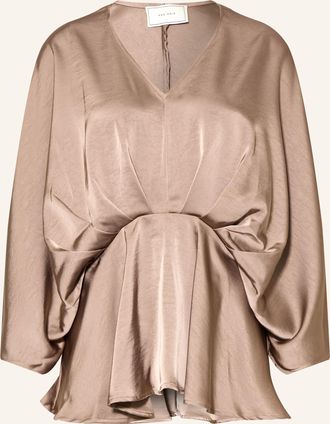 Neo Noir Neo Noir Blusenshirt Rivina Aus Satin beige