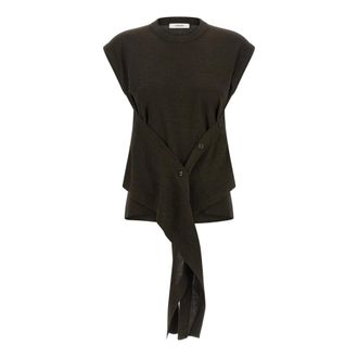 Christophe Lemaire Damen, Strickwaren, Braun, SGr&ouml;&szlig;e
