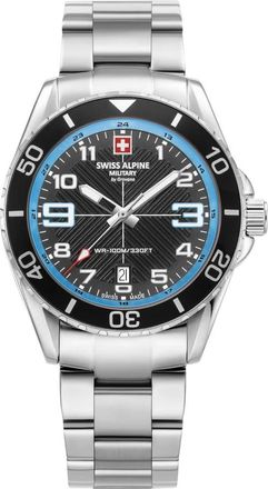 Swiss Alpine Military Homme, Accessoires, Noir, Taille: ONE Size 7029.1131 Watch