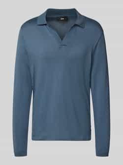 Cinque Regular Fit Poloshirt mit V-Ausschnitt Modell BOLLO