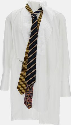 Junya Watanabe Asymmetrisches Langes Hemd