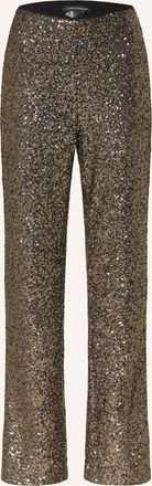 Luisa Cerano Luisa Cerano Hose Mit Pailletten grau