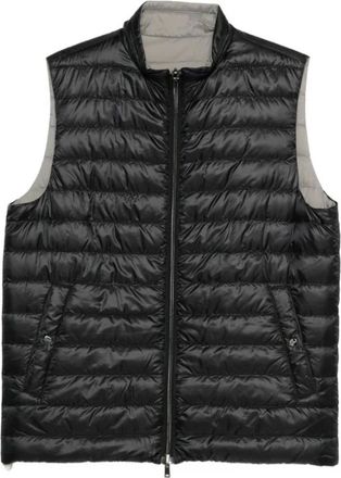 Herno Homme, Vestes, Noir, Taille: L Gilet matelass&eacute; zipp&eacute;