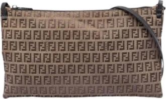 Fendi Sac bandouli&egrave;re Pre-owned - Femme - Pre-owned - Brun - Taille: ONE Size
