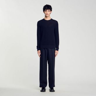 Sandro Pull en maille textur&eacute;e