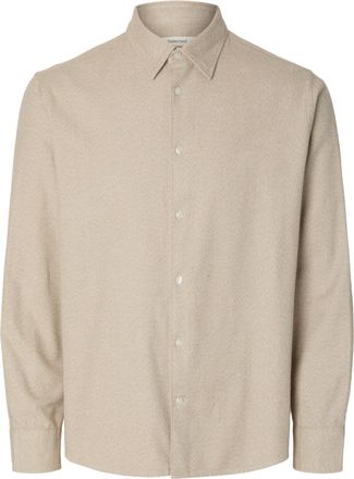 Selected Slhregnoah Brushed Twist Shirt Ls Noos