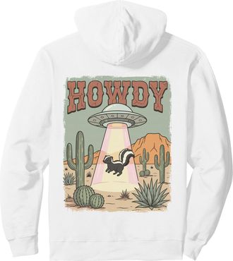 Image UFO Howdy Desert Skunk Pullover Hoodie