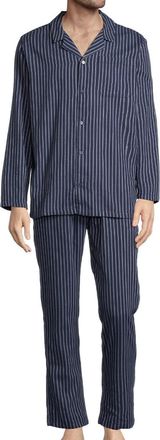 Seidensticker Classic Twill - Schlafanzug (54 Navy)